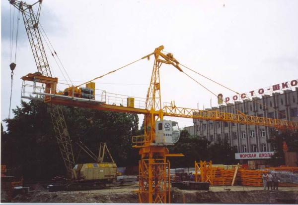 Кран башенный QTZ 145tm (F0/23B) (100% аналог Potain F0 23B) купить в ...