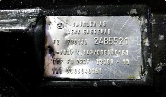 Редуктор DAIMLER A0003504303 XVV70800156 купить по цене 737800 ₽ в ...