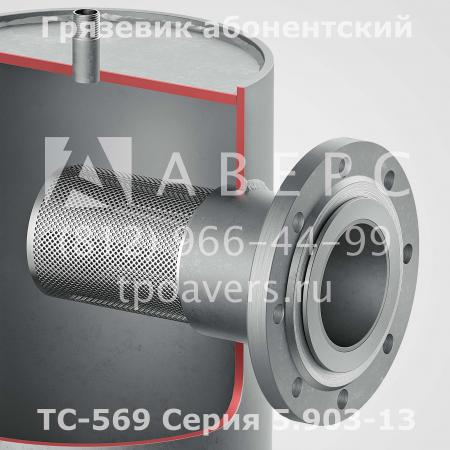 Грязевик ТС-569. 00. 000-11 абонентский Ду 80 Ру 1, 6 купить по цене ...