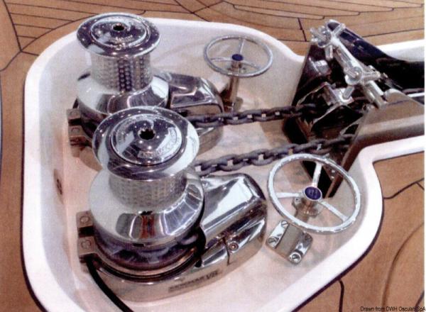 Lewmar V8 hydraulic windlass 16 mm gypsy, 02. 569. 16 купить по цене 1 ...