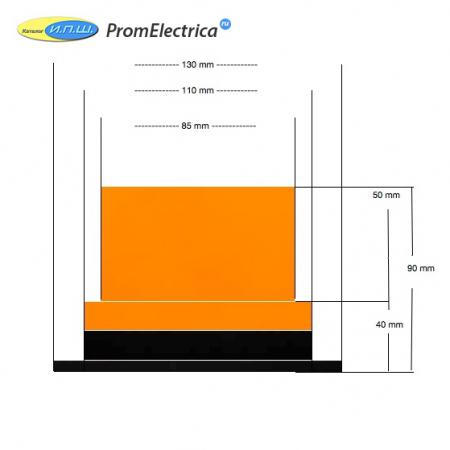 ASG-02-Y-LED (12-24VDC) Сигнальный светодиодный проблесковый маячок ...