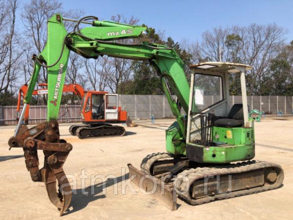Мини экскаватор MITSUBISHI MX45 гв 1992 масса 4 400 кг купить по цене ...
