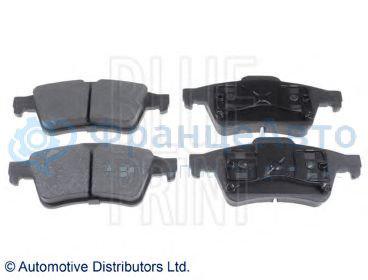 Колодки тормозные задние Renault Лагуна 3, ЛАГУНА 2 (с пружиной для ...