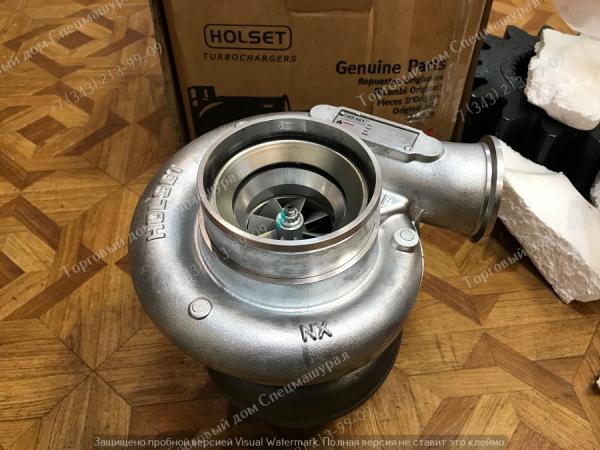 Турбокомпрессор 4955155 HX35 Holset для экскаватора Komatsu PC200-8 ...