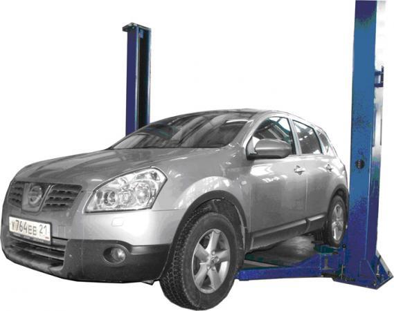 Подъёмник Г1030 электрогидравлический, двухстоечный купить по цене ...