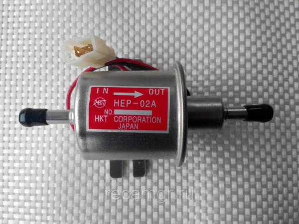 Насос Подкачки Топливный Электрический Hep 02A купить по цене 3449 ₽ в ...