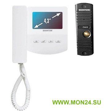 CDV-43K2 (белый): Монитор домофона цветной купить по цене 6583 ₽ в ...
