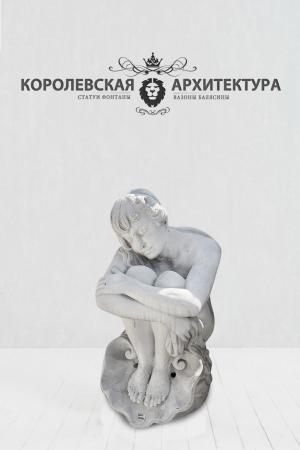 Скульптура девушки на ракушке (80 см) купить по цене 21000 ₽ в Москве ...