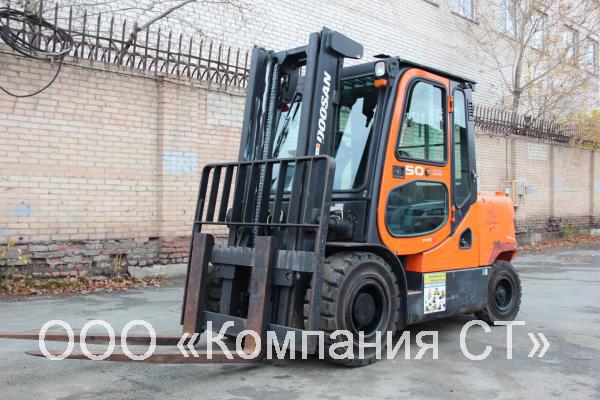 Вилочный автопогрузчик Doosan D50SC-5 купить в Челябинске на PromPortal ...