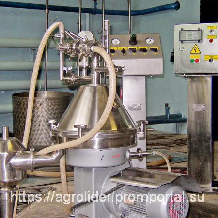 Сепаратор - сливкоотделитель ОСЦП (500/1000л/час) купить по цене 345000 ...