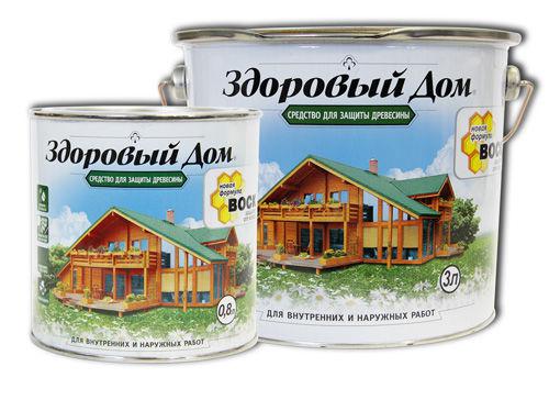 Пропитка Здоровый Дом ПАЛИСАНДР для древесины/ 10 л купить в Ижевске на ...