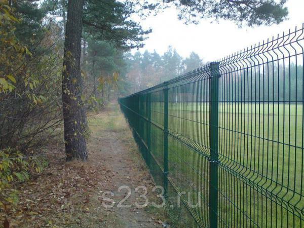 Забор из 3D-сетки высотой 1 м. купить по цене 1610 ₽ в Челябинске на ...