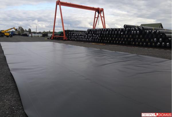 Геомембрана Solmax HDPE-1, 5мм. купить по цене 290 ₽ в Санкт-Петербурге ...