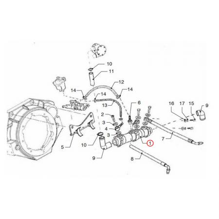 Топливный теплообменник Vetus VFP01260 для двигателей VF4. 140/VF4. 170 ...