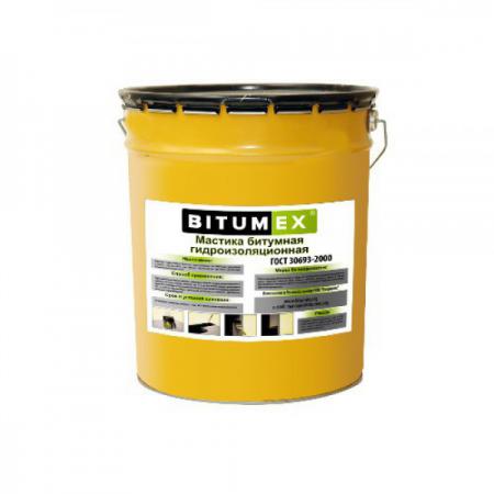 Bitumex (Россия) Мастика битумная гидроизоляционная Bitumex 18 кг ...