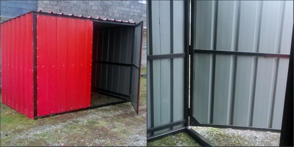 Хозблок садовый, новый из профлиста купить по цене 15000 ₽ в Курске на ...