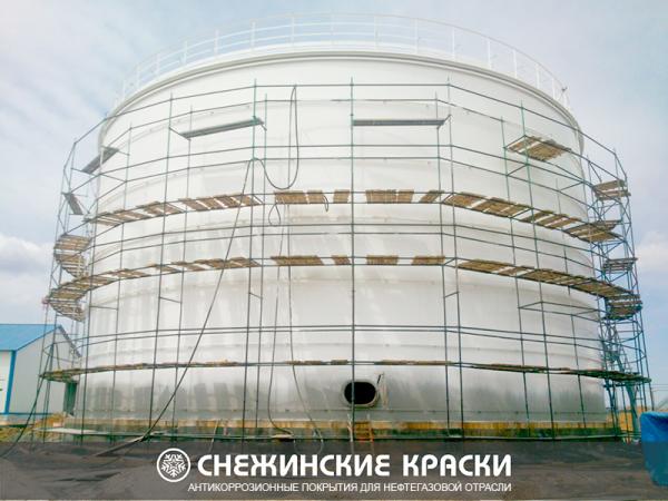 Антикоррозионное покрытие СК-Пур для защиты резервуаров нефти и газа ...