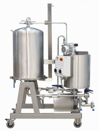 Кизельгуровый фильтр нержавеющий AISI 304 DCBL 80 3x1400x800x1600 ...