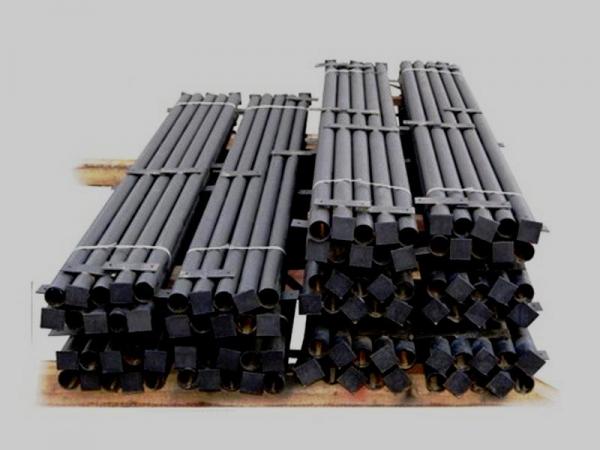 Столбы железные грунтованные в Окуловке купить по цене 299 ₽ в Великом ...