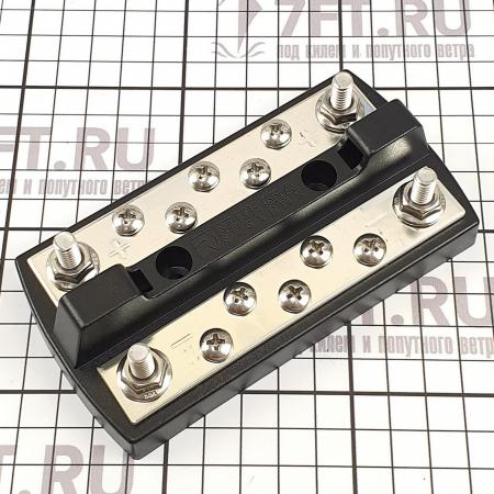 Шина контактная двойная Blue Sea DualBus Plus 2722 48/300 В 150/130 А с ...