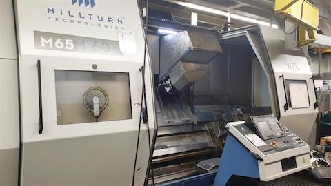 Токарно фрезерный станок WFL M65 x 2000 Пр 13642 купить в Германии на ...