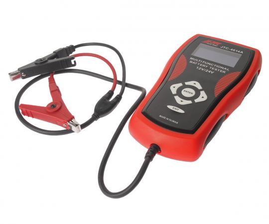 Тестер для АКБ цифровой многофункциональный 12-24V JTC купить по цене ...