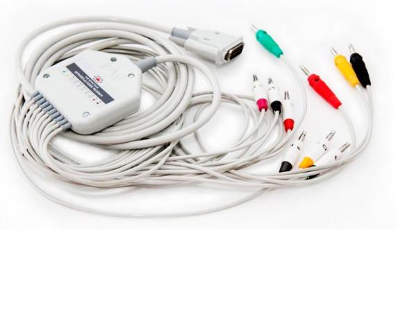 Абель пациента (отведений) для ЭКГ Schiller AT3, AT5, AT6, CS6, AT10 ...