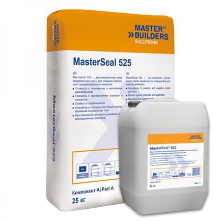 Двухкомпонентный полимерцементный состав MasterSeal 525 , комплект 33 кг купить по цене 7743 ₽ в ...