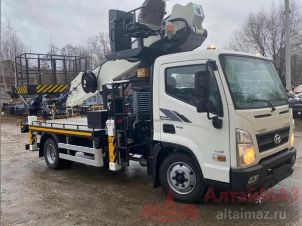 Автовышка 30 метров DASAN DS 300 на шасси Hyundai EX-8 купить в Барнауле на PromPortal.Su (ID ...