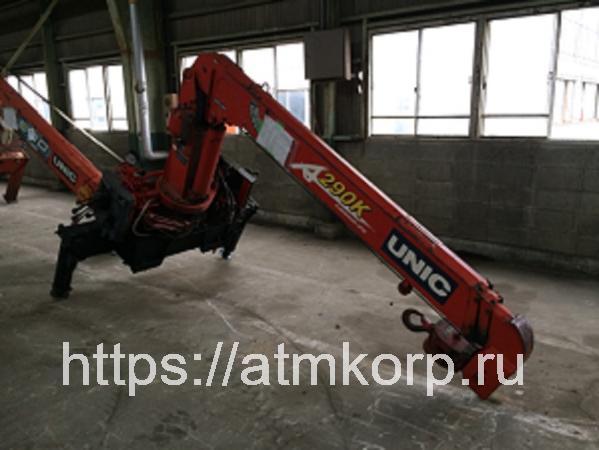Кран манипулятор UNIC CRANE 290K стрела 3 вылета купить по цене 771000 ...