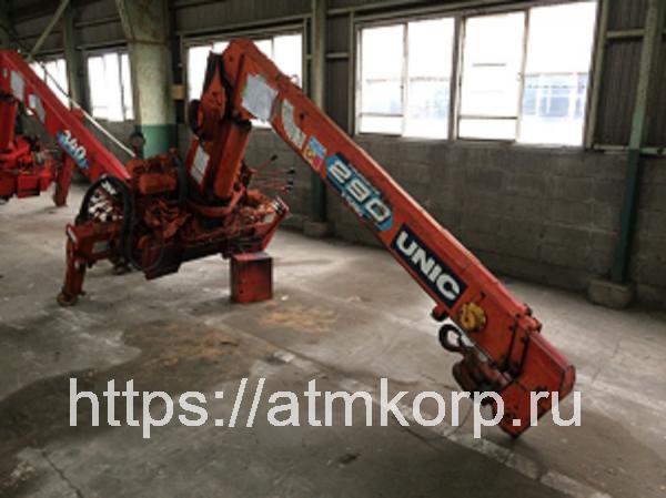 Кран манипулятор Unic Crane UR293 гидроманипулятор стрела 3 вылета ...
