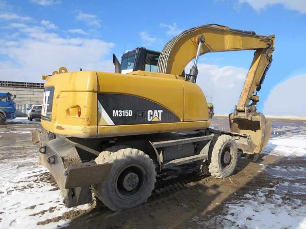 Колесник CAT 315, 8500 м/ч, габарит, макс опции купить по цене 5990000 ...
