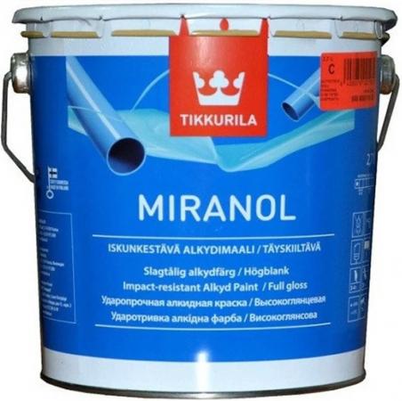 ТИККУРИЛА Миранол база C эмаль алкидная (2, 7л) / TIKKURILA Miranol ...