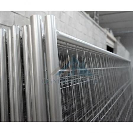 Секция временного ограждения ЕВРО стандарт 3х2м порошковая окраска ...