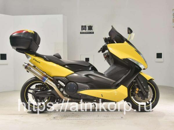 Макси скутер Yamaha T-MAX 500 рама SJ08J модификация Gen. 3 спортивный гв 2008 кофр пробег 17 т ...