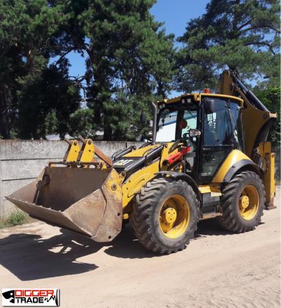 Экскаватор-погрузчик Caterpillar 444F, 2015г. в. купить по цене 7517629 ...