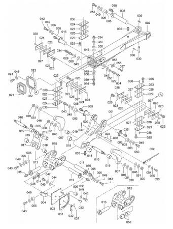 917202-01004-C Стрела манипулятора в сборе Furukawa HCR1200 купить во ...
