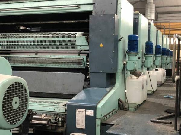 Офсетная печатная машина KBA PLANETA VARIMAT 1991г. 142*102 купить по ...