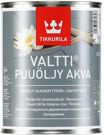ТИККУРИЛА Валтти Пуйоли Аква масло по дереву (0, 9л) / TIKKURILA Valtti ...