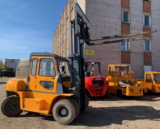 Дизельный вилочный погрузчик JAC CPCD80H купить по цене 4150000 ₽ в Санкт-Петербурге на ...