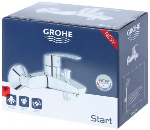 ГРОЕ Start смеситель для ванны однорычажный короткий излив / GROHE ...