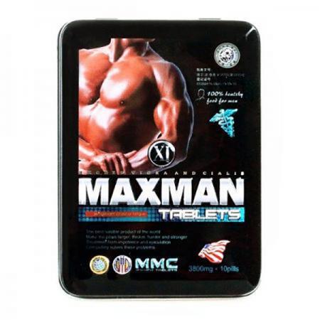 Maxman XI (Максмен 11) - таблетки для потенции 10 шт. купить по цене 900 ₽ в Москве на ...