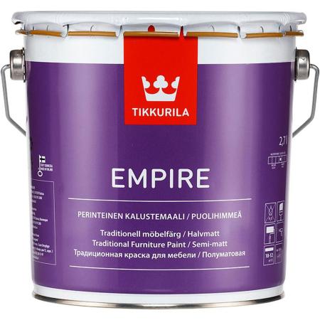 ТИККУРИЛА Эмпире база А белая краска для мебели (2, 7л) / TIKKURILA ...