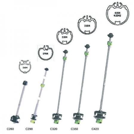 Закрутка стакселя Profurl Cruising C350 C35014 14м 8мм 11, 5-13, 5м ...