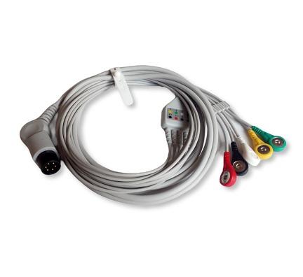 Кабель ЭКГ для монитора MINDRAY, Миндрей, MEC 1000, 2000, PM 7000, 8000 ...