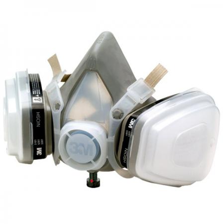 3M 71-52P71 Респиратор с двумя картриджами в сборе. органический Vapor ...