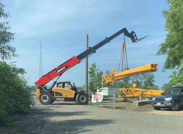 Телескопический погрузчик SANY STH1256 купить по цене 11900000 ₽ в ...