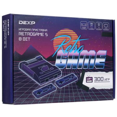 Ретро-консоль DEXP RetroGAME 5 rev. 1 + 300 игр купить по цене 999 ₽ в ...