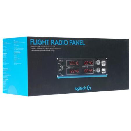 Панель радиоприборов Logitech Pro Flight Radio Panel черный купить по ...