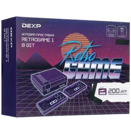 Ретро-консоль DEXP RetroGAME 1 rev. 1 + 200 игр купить по цене 1150 ₽ в Зеленограде на ...